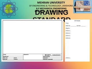 Engineering Drawing Step by step | PPT