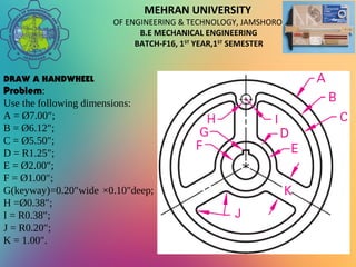 Engineering Drawing Step by step | PPT | 3-D Graphics | Computer ...