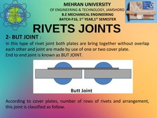 Drawing of Rivets | PPT