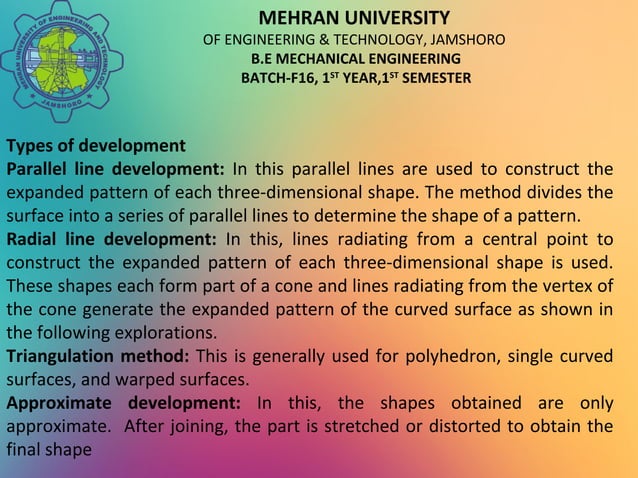 Surface Development | PPT | 3-D Graphics | Computer Software and ...
