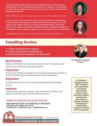 Dekaney HIgh School ICLE Brochure | PDF