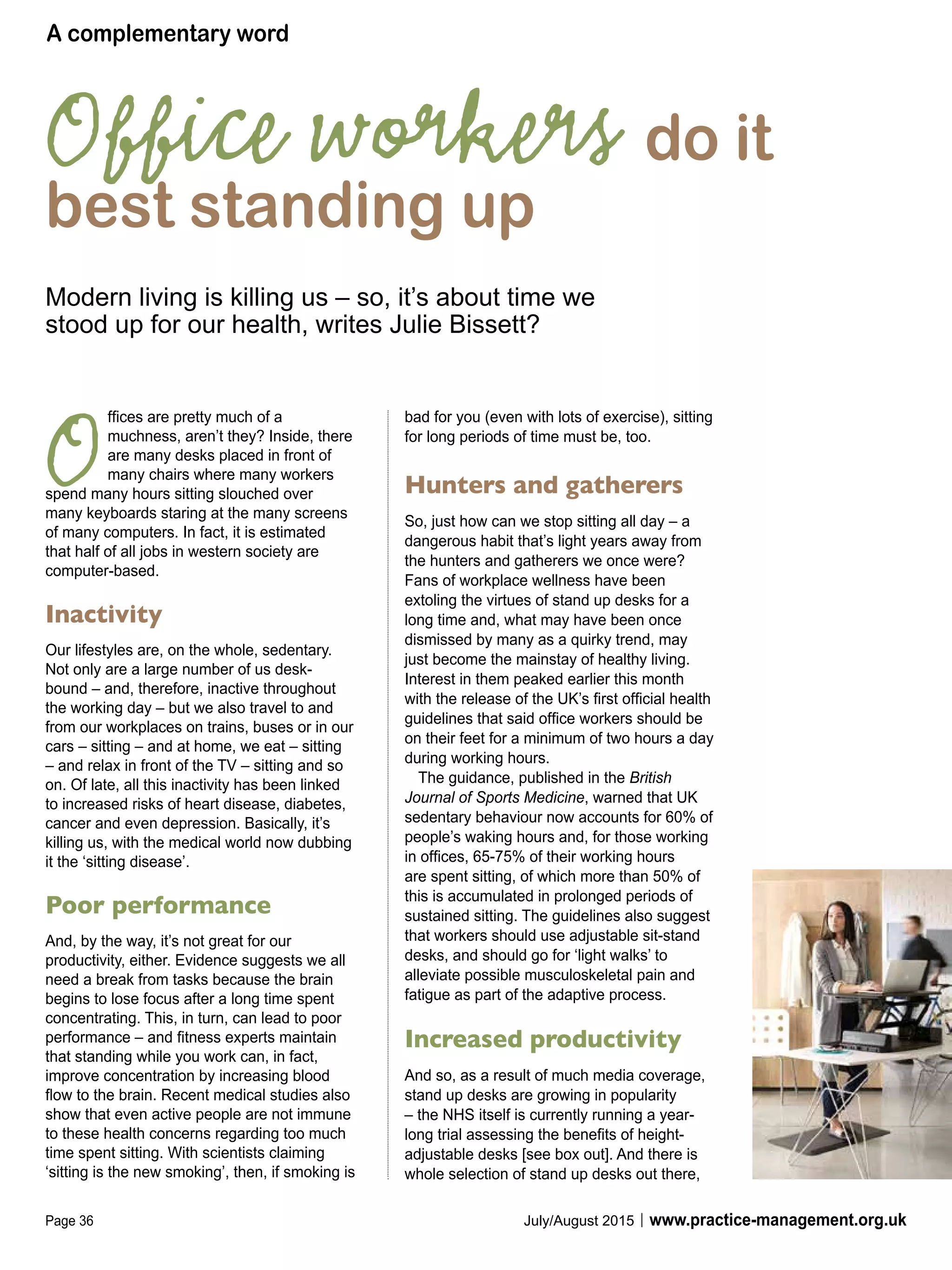 Standing Desks | PDF