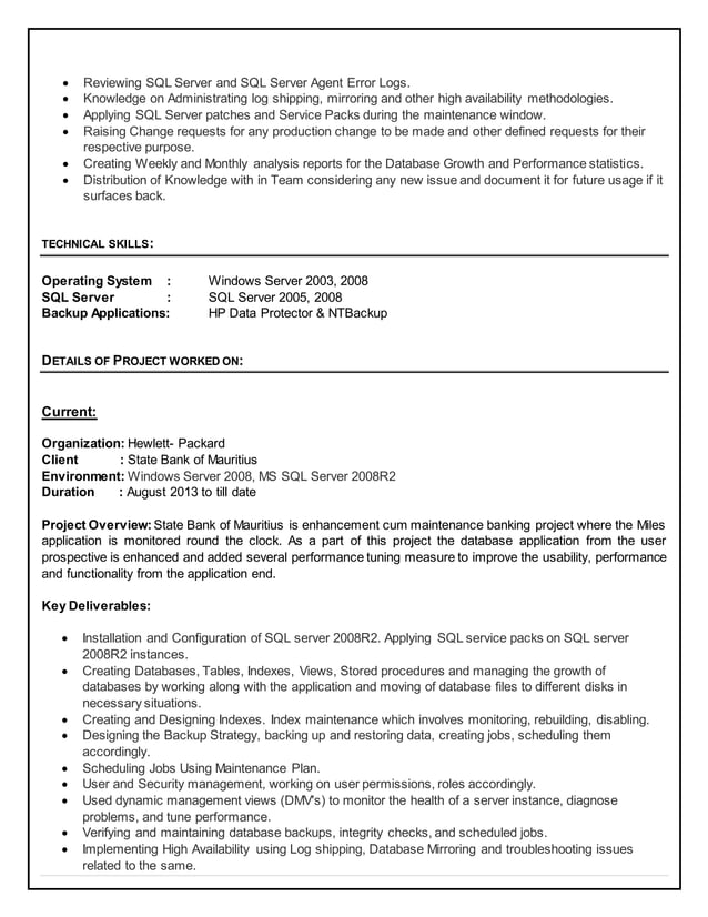 Sql Dba Pdf