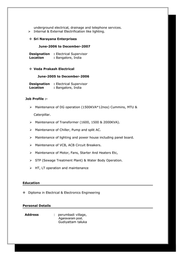 Resume_Gopala | DOC | Civil Engineering Industry | Industries