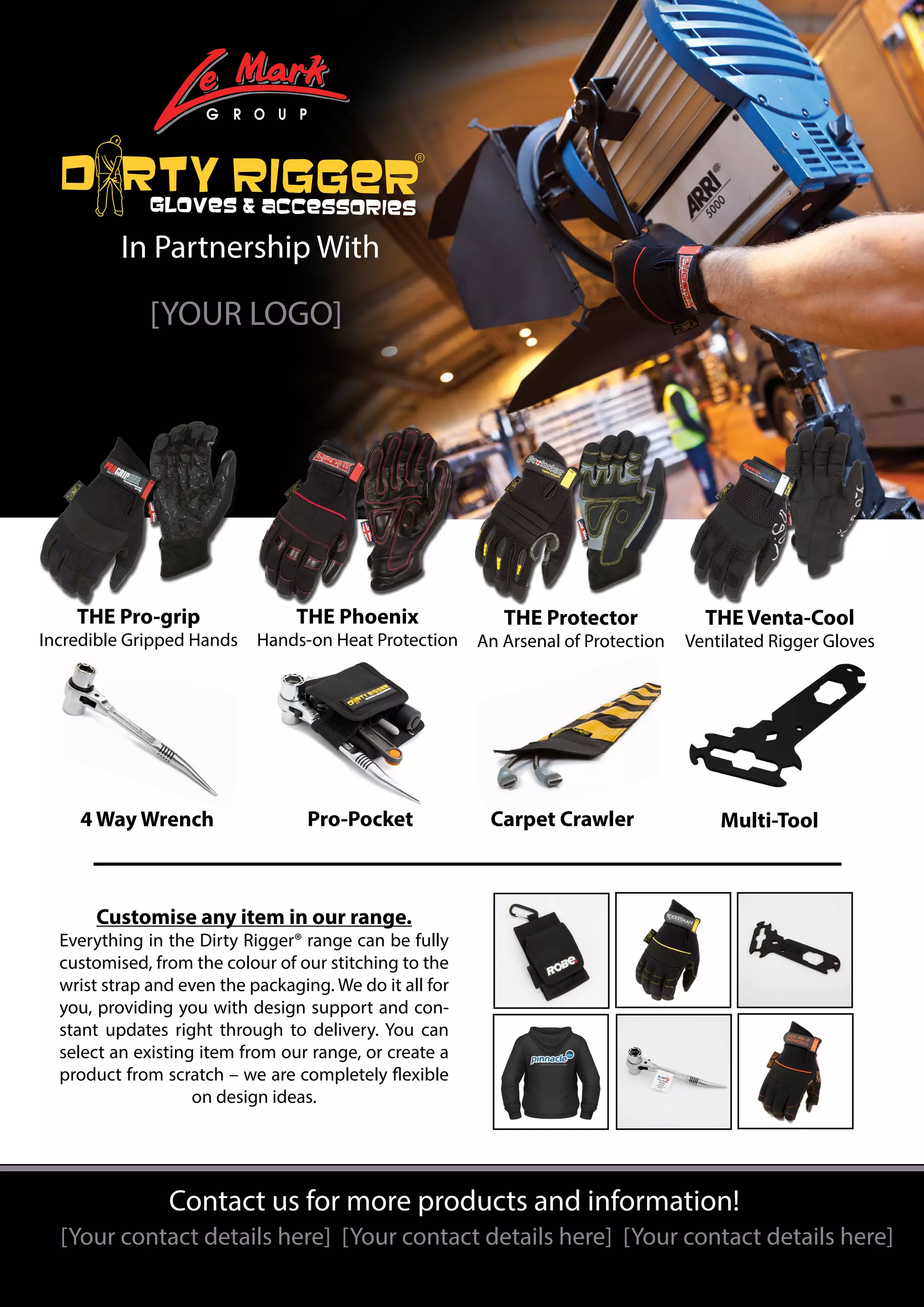 Flyer template for Le Mark Group | PDF | Household Supplies | Shopping