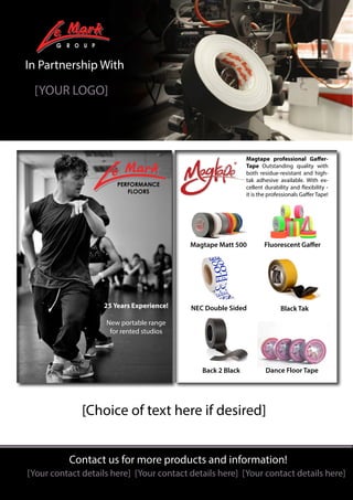 Flyer template for Le Mark Group | PDF