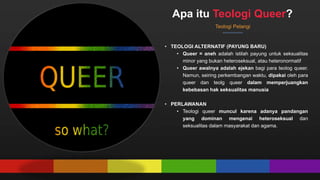 Teologi queer teologi lgbt? | PPTX