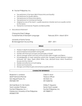 Diane Kong Resume | PDF