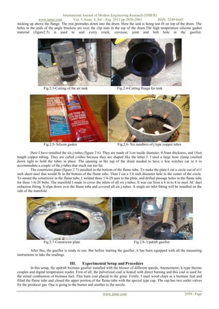 Performance Analysis of the Constructed Updraft Biomass Gasifier for ...