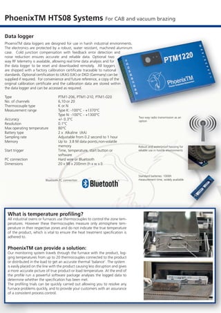 PhoenixTM PTM12 HTS08 Brochure | PDF
