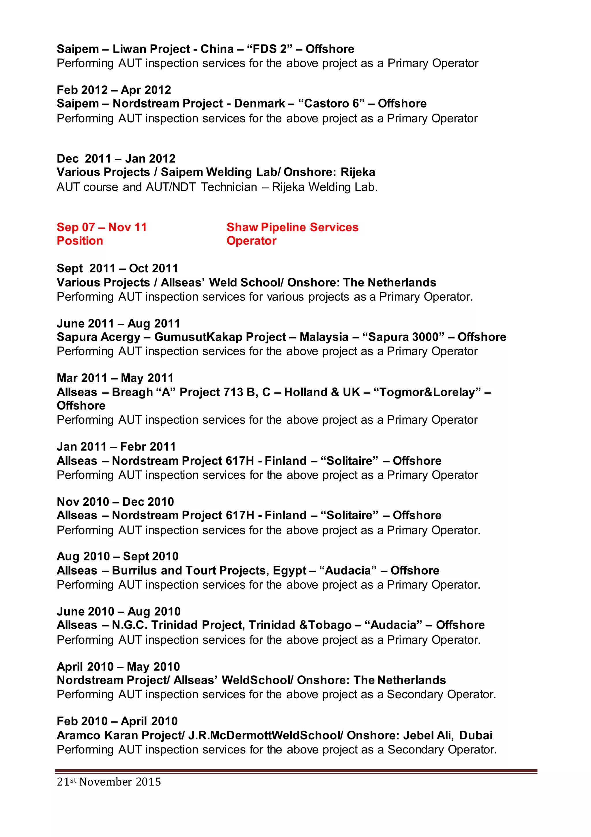 Mark Luckett CV | DOCX