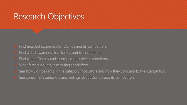 Doritos Final Presentation | PPT