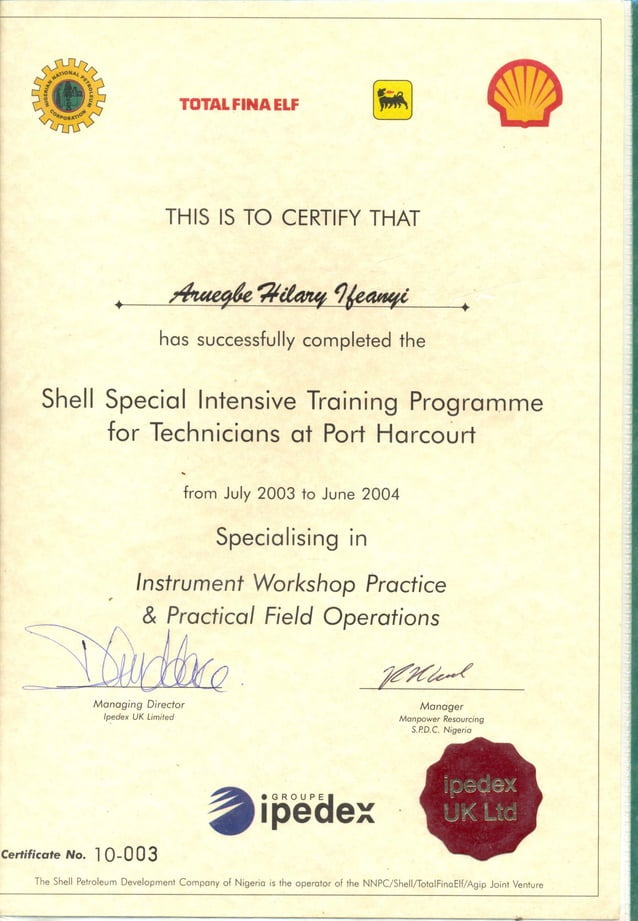 SITP 2 (Prod Ops & Inst)