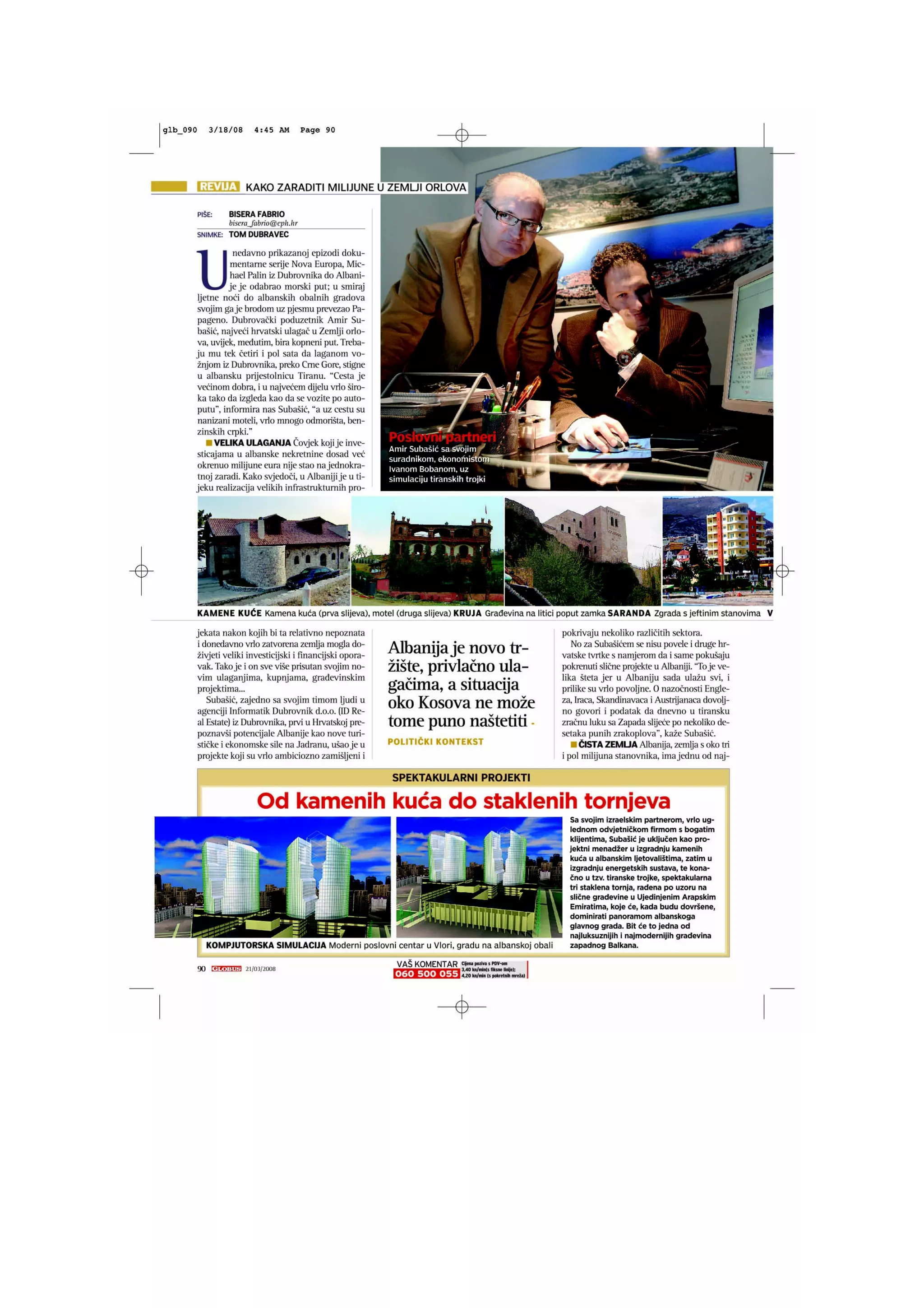 Globus the biggest weekly magazine interview | DOC