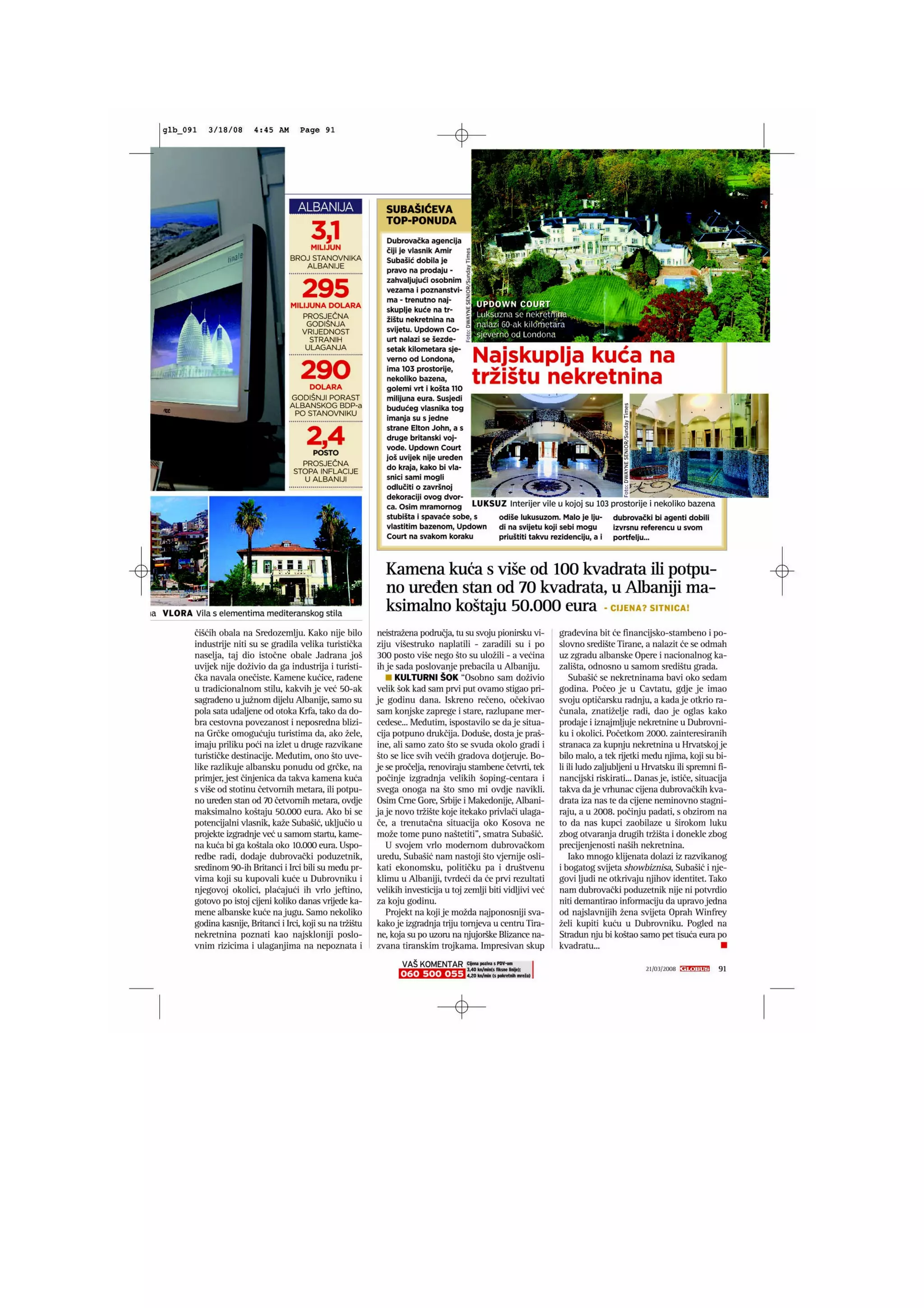 Globus the biggest weekly magazine interview | DOC