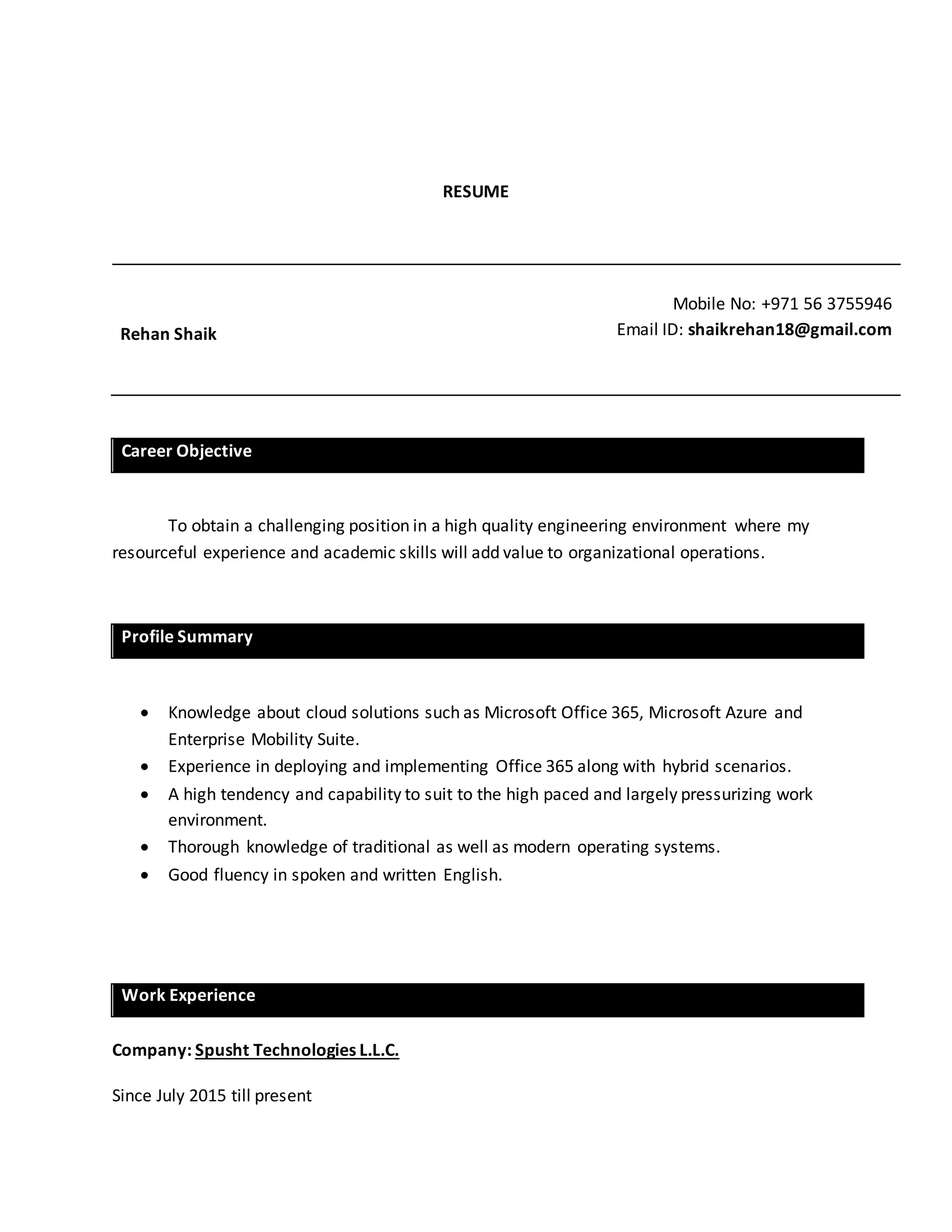 Rehan Shaik_Resume | DOCX