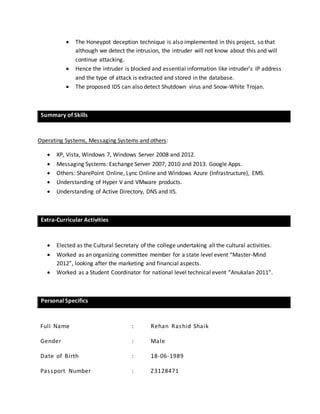 Rehan Shaik_Resume | DOCX