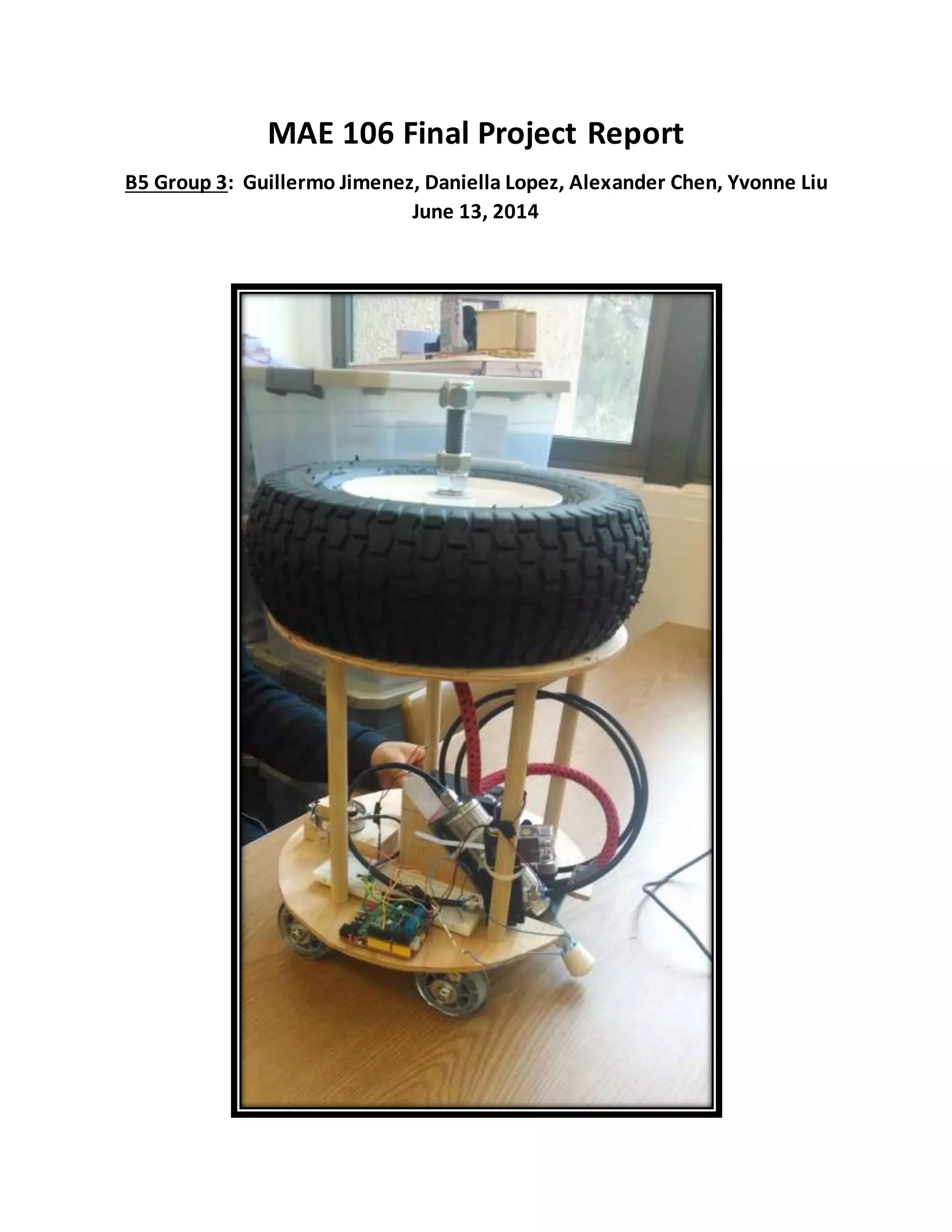 MAE 106 Final Project Report | DOCX