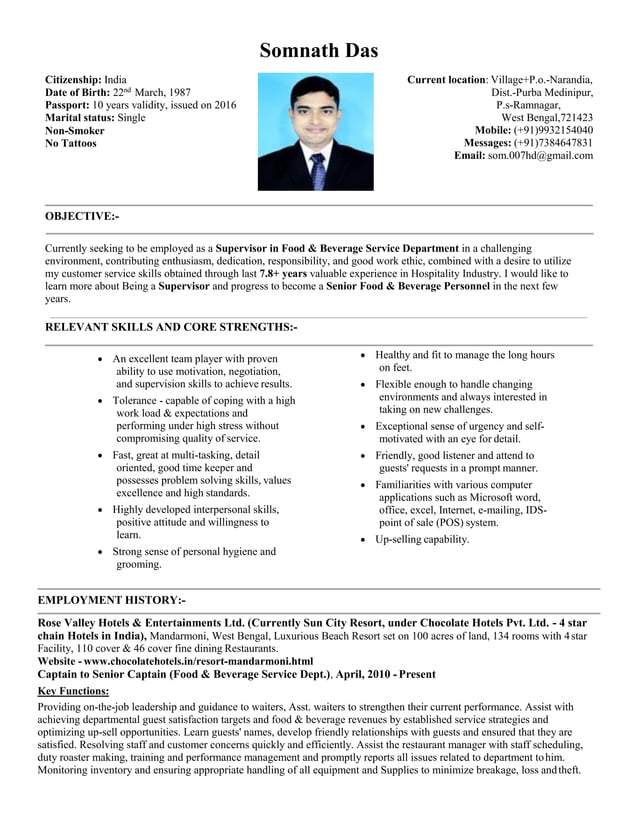 somnath das resume usa | PDF