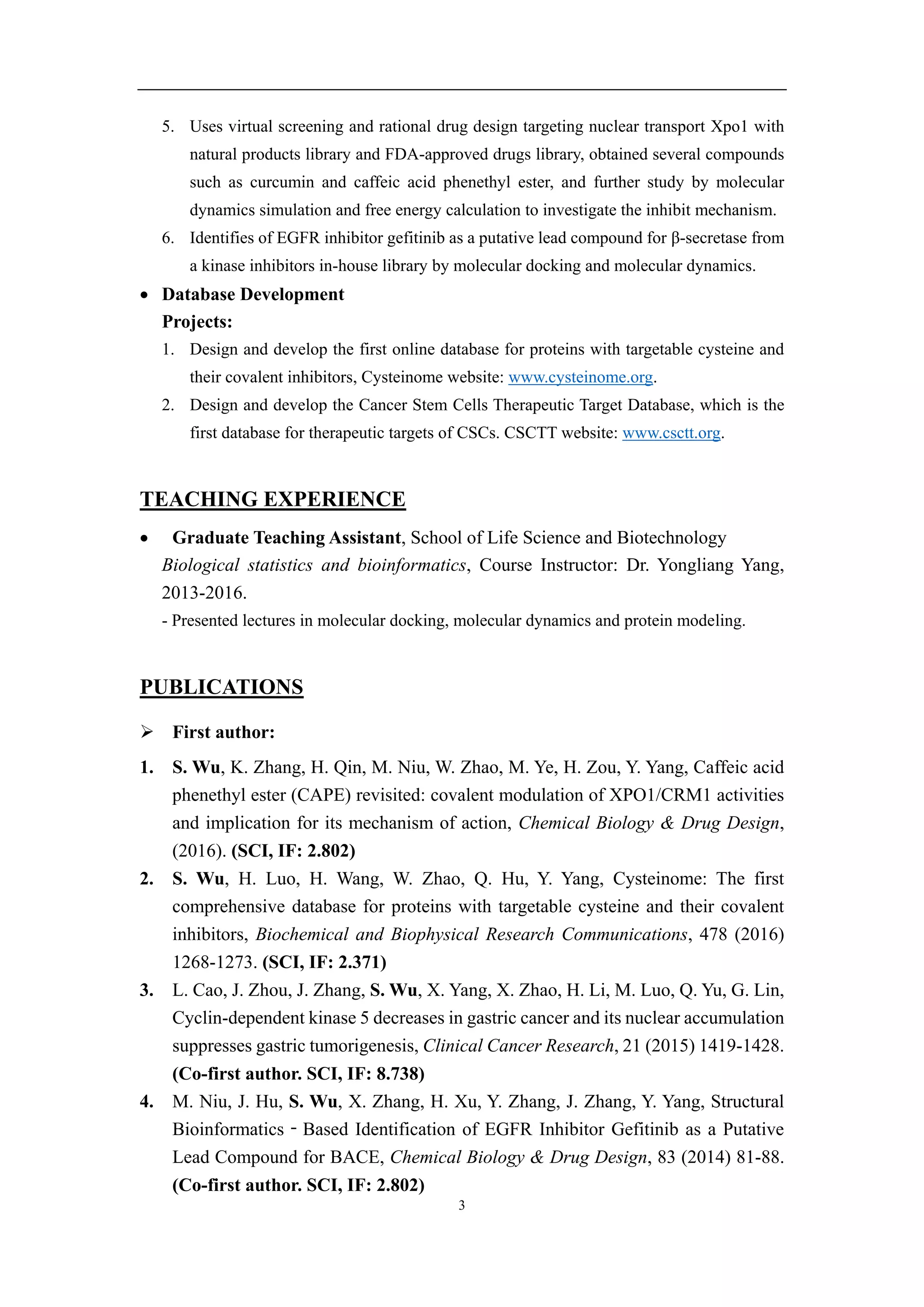 Curriculum Vitae2-wusj | PDF