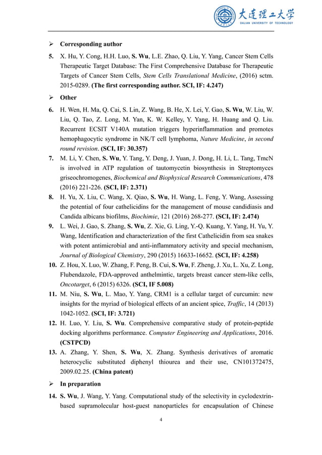 Curriculum Vitae2-wusj | PDF