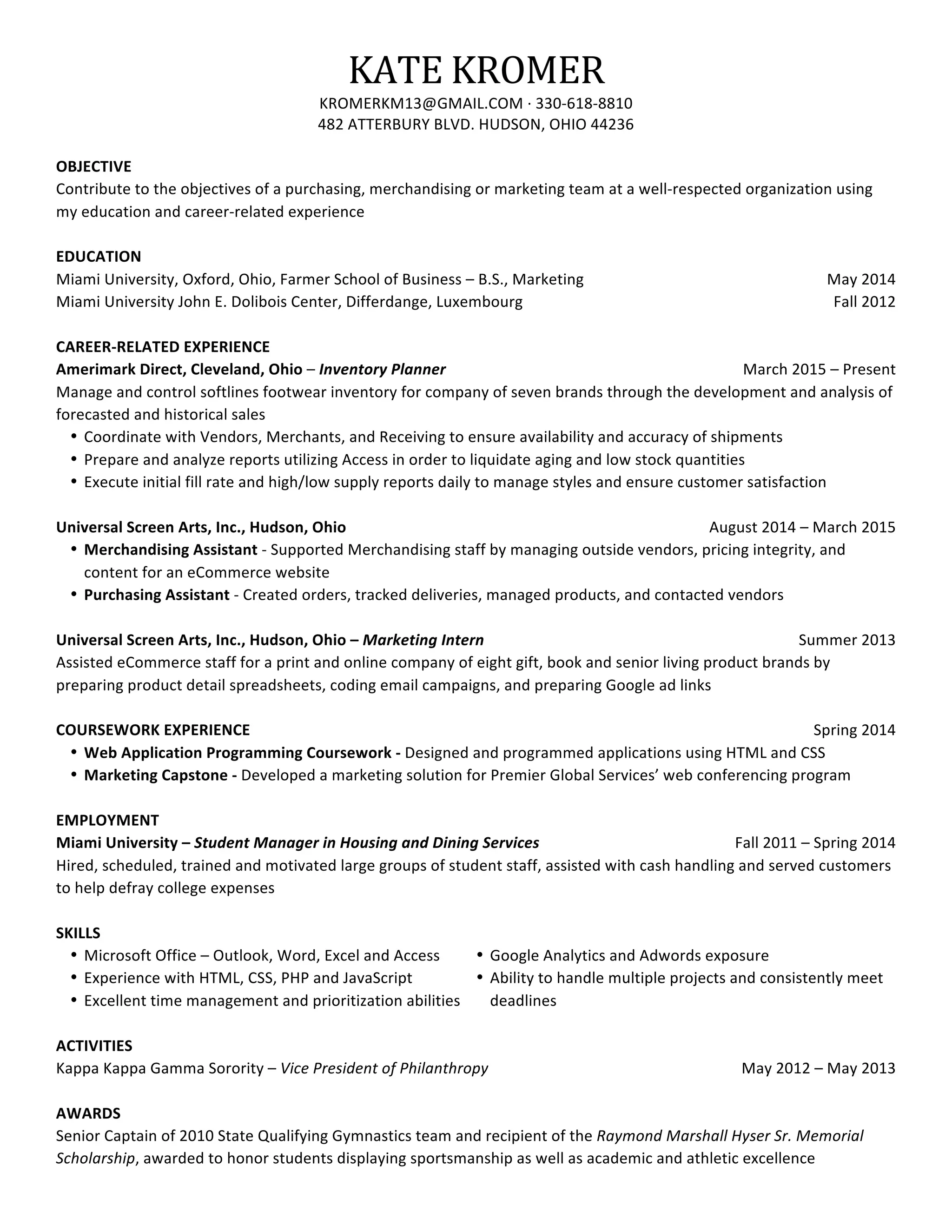 Resume | PDF