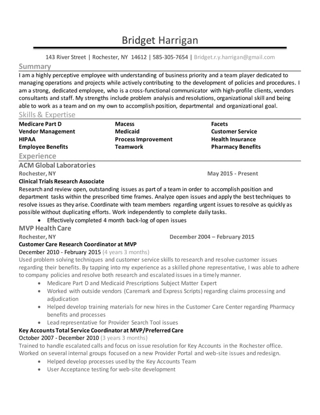 Bridget Harrigan.1 | DOCX | Health Insurance | Insurance