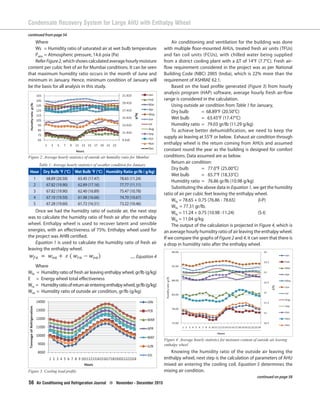 Condensate Recovery System for Large AHU with Enthalpy Wheel | PDF