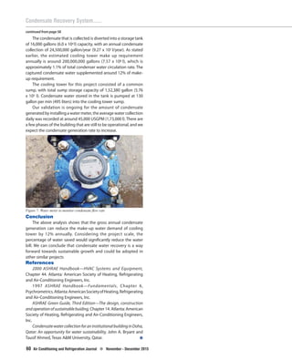 Condensate Recovery System for Large AHU with Enthalpy Wheel | PDF