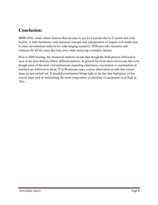 Summer Internship Report | PDF