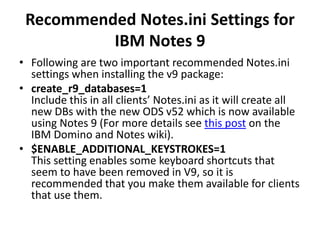 Notes 9 presentation | PPTX