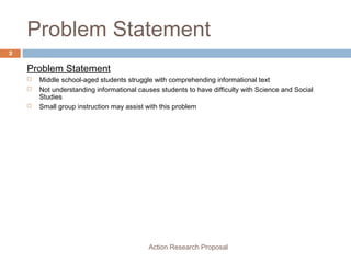 edd581_r2_actionresearchproposaltemplateshirleens%2B2 | PPT