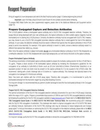 U-PLEX_Custom_Biomarker_Assays_Human_Insert_Final | PDF