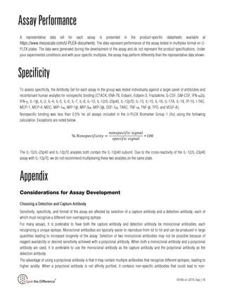 U-PLEX_Custom_Biomarker_Assays_Human_Insert_Final | PDF