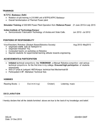 ashish resume | DOCX