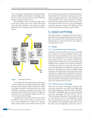 Impact of Over the Top (OTT) Services on Telecom | PDF