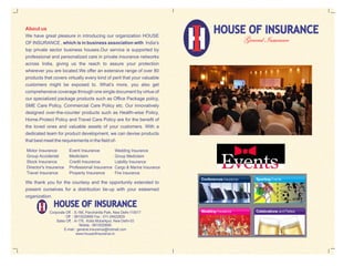 house folder events insurance | PDF