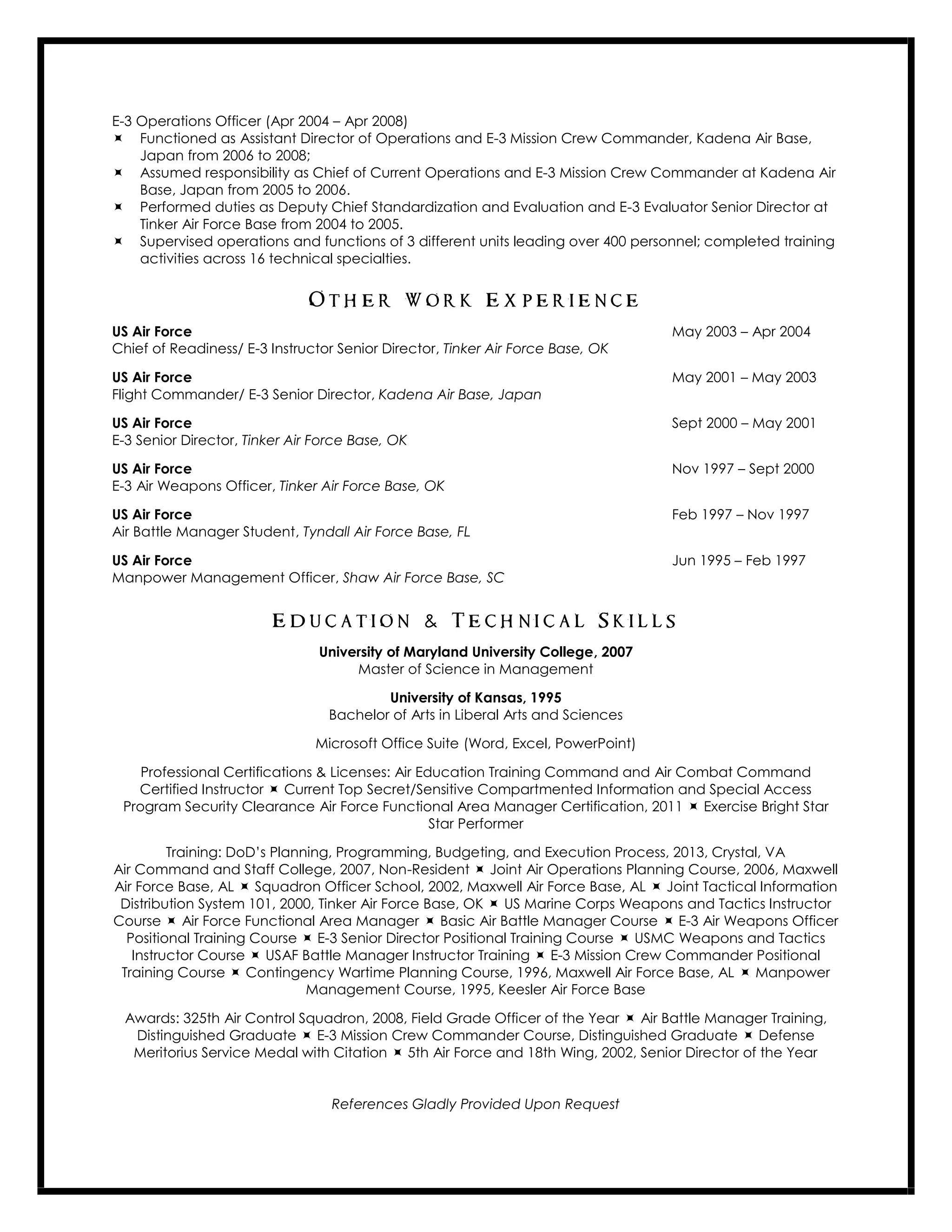 George Morris Resume SAMPLE | PDF