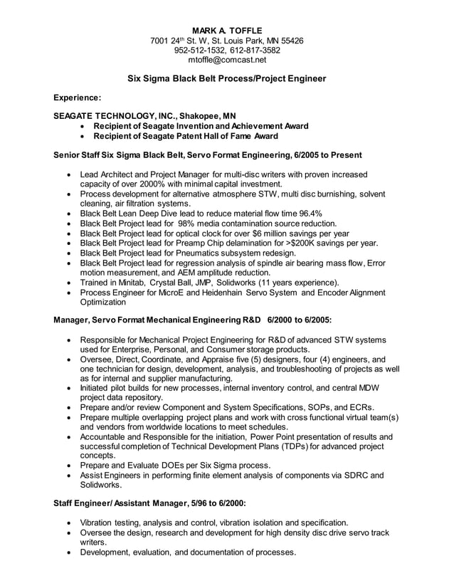 Mark resume | DOCX | Business | Business and Finance