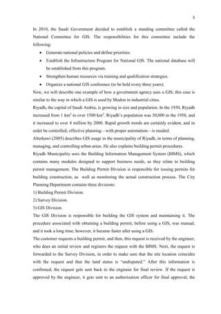 Modon GIS final draft | PDF