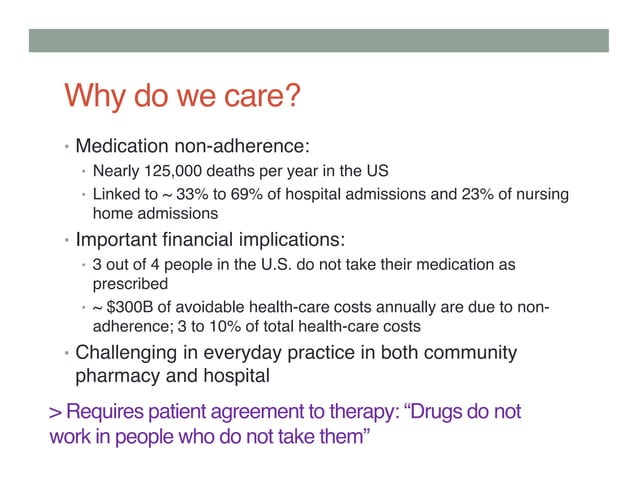 Adherence to Medication_v3 | PPT