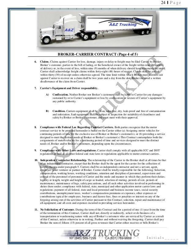 Carrier Packet for carriers v6.T