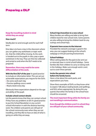 Distance Learning Pack System Guidance Document | PDF | Special ...