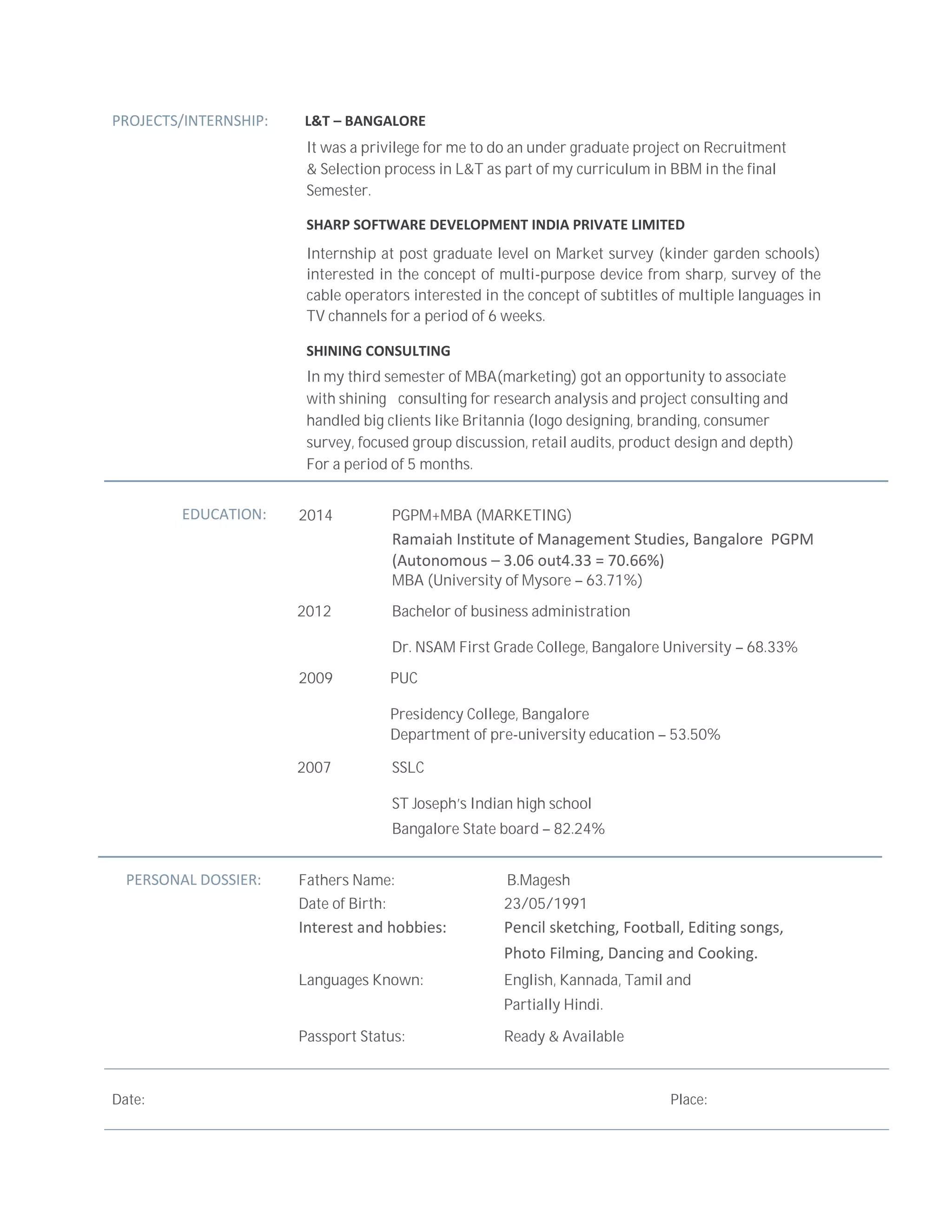 Praveen CV | PDF