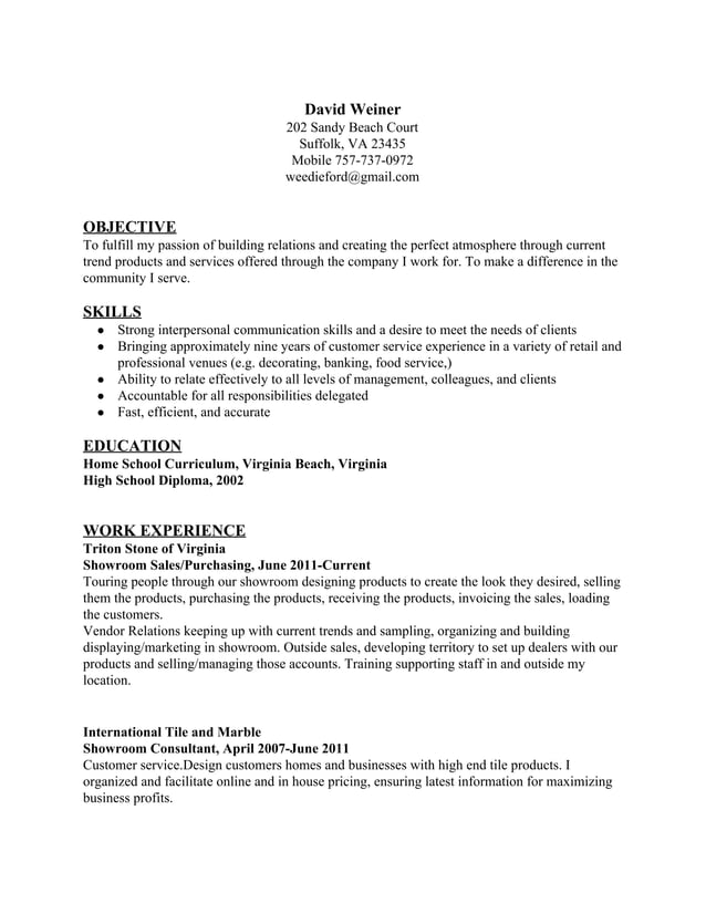 David_Resume | PDF