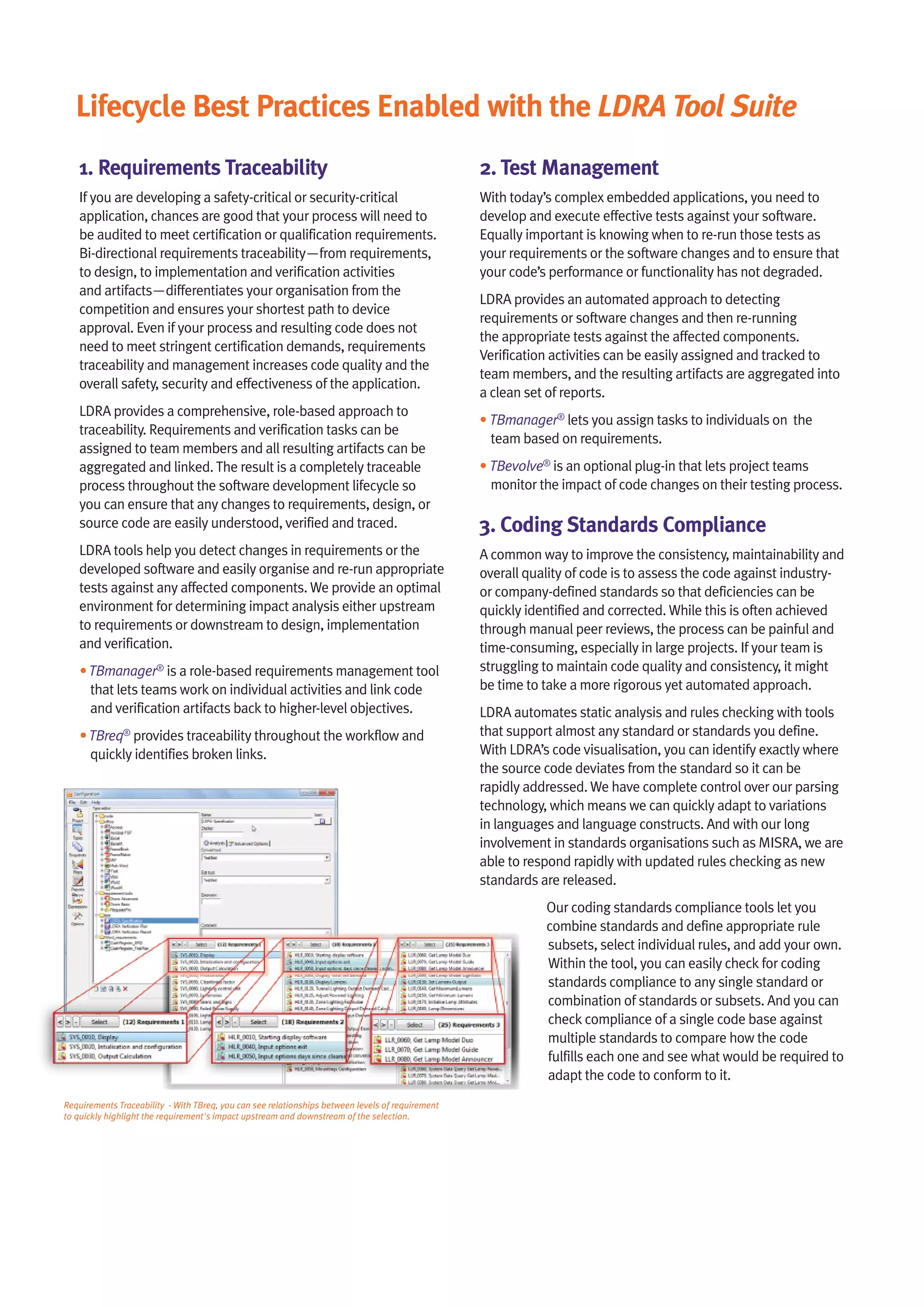 LDRA Product Brochure | PDF