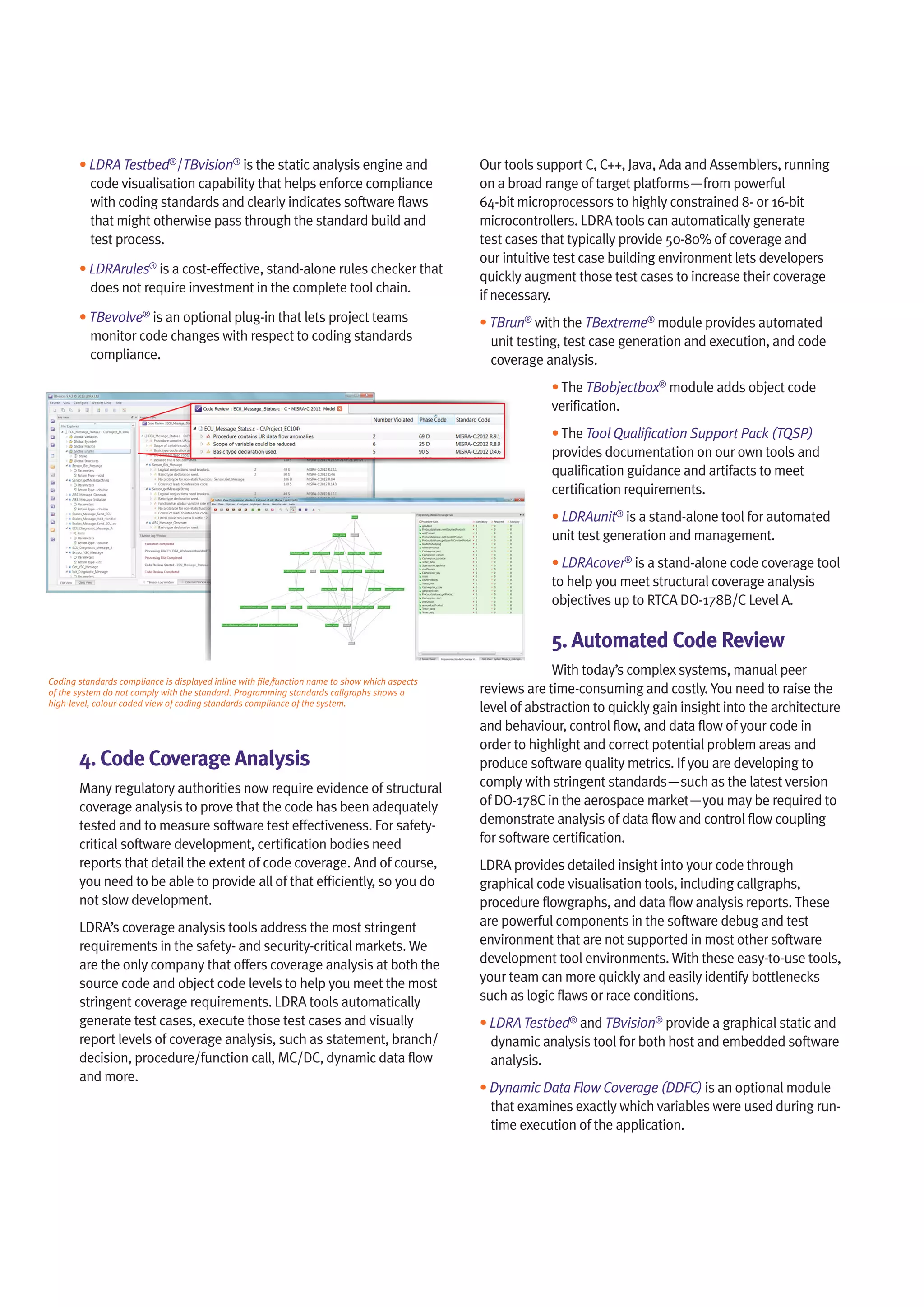 LDRA Product Brochure | PDF