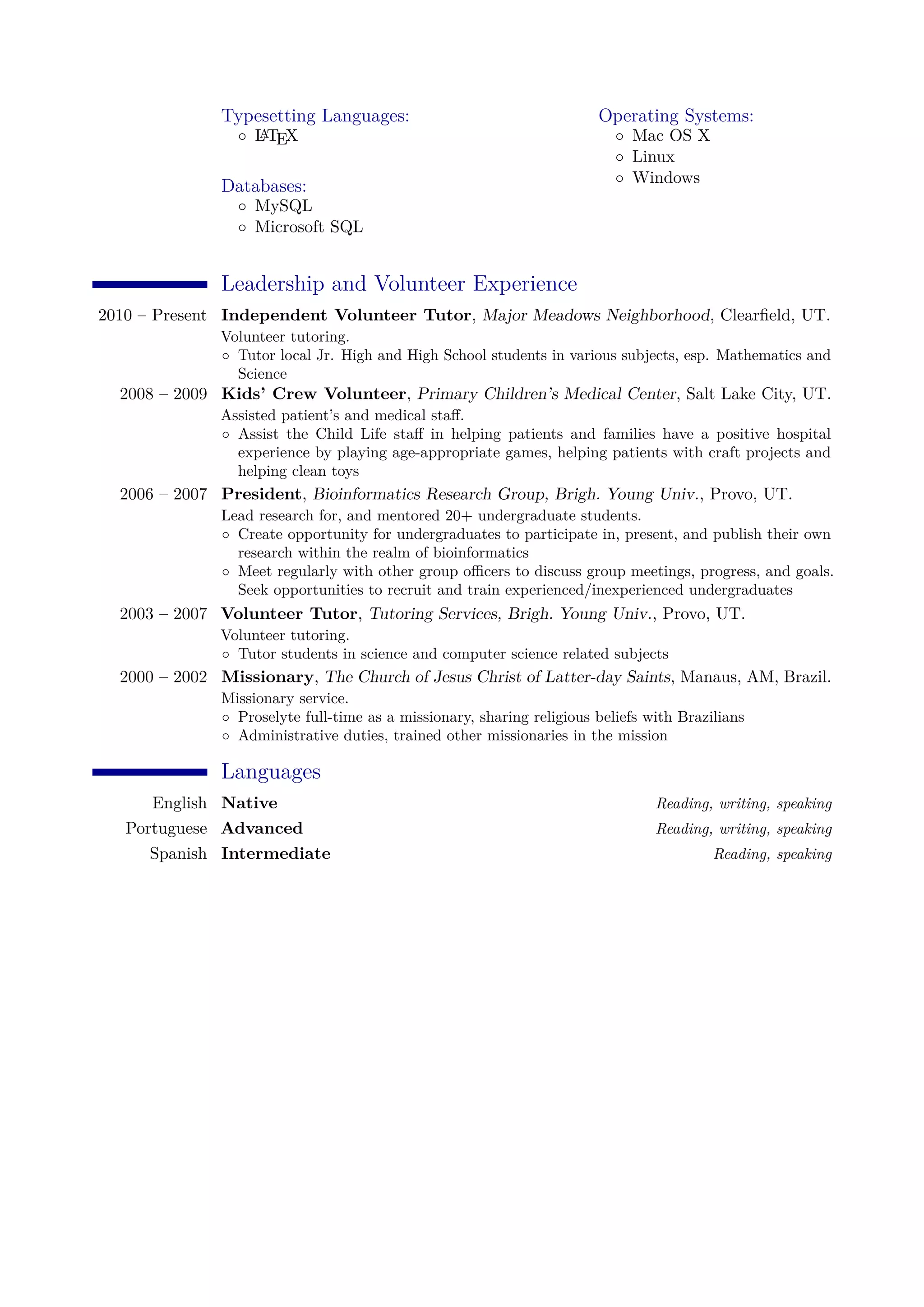 Curriculum_Vitae_Mark_Ebbert-modern | PDF | Genetics | Science