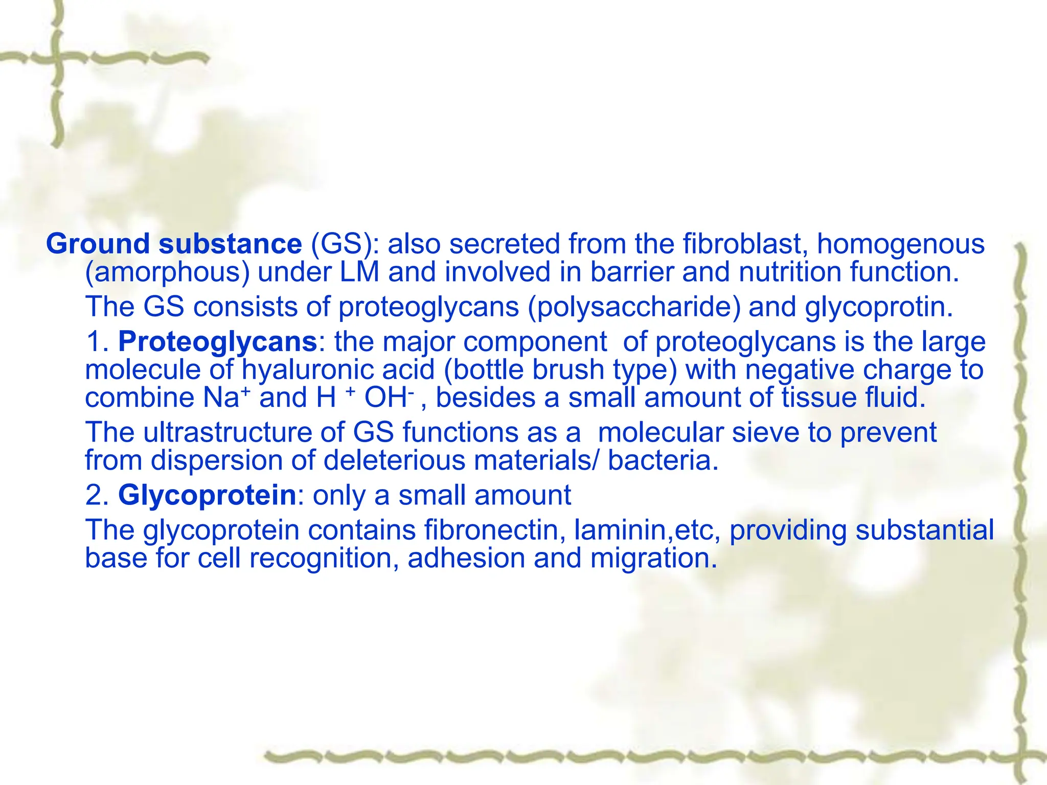 Histology of human body and its function | PPT