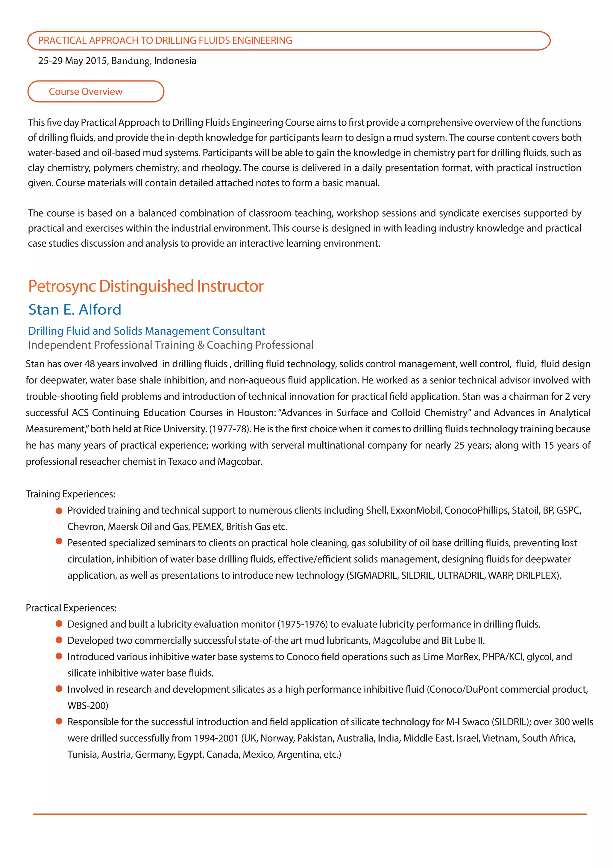 Practical Approach to Drilling Fluid Engineering Mia | PDF